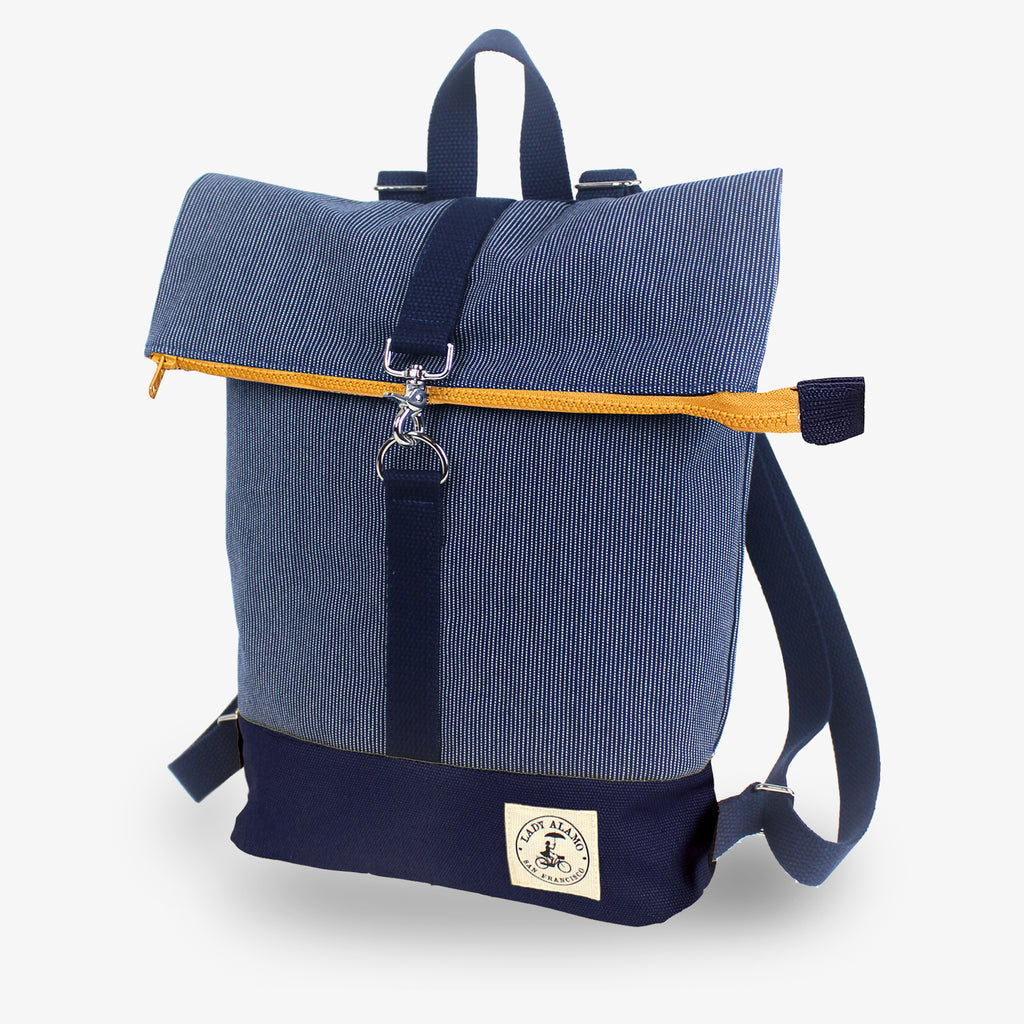 Lady Alamo: Mini Brightday Backpack, Denim Stitch