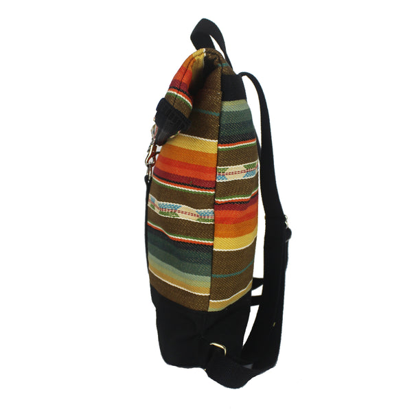 Lady Alamo: Mini Brightday Backpack, Sunset Stripes